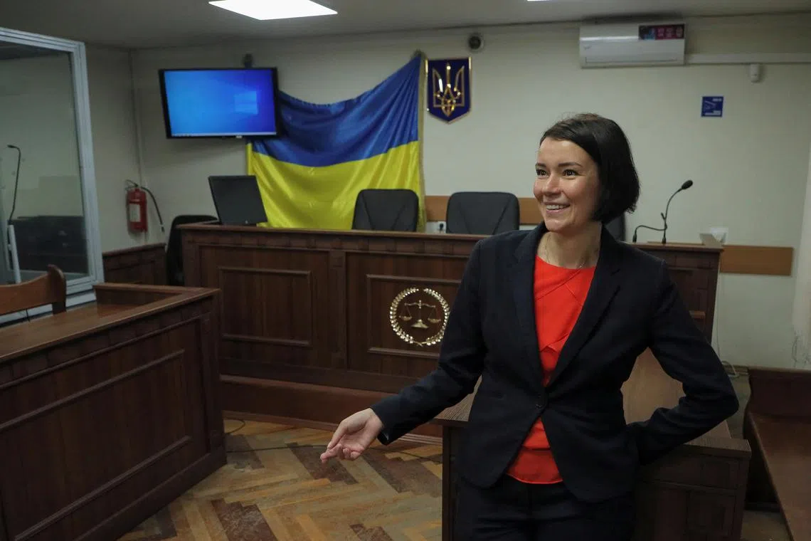 Ukraine's new judges aim to build rule of law | The Straits Times