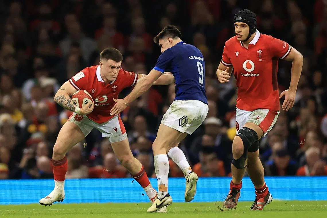 Wales centre Roberts starts on the wing against England | The Straits Times