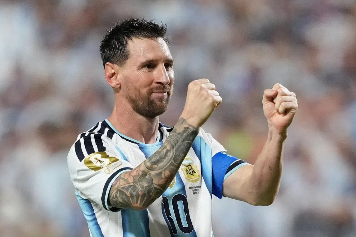 Messi says his tears after first goal were caused by personal ...