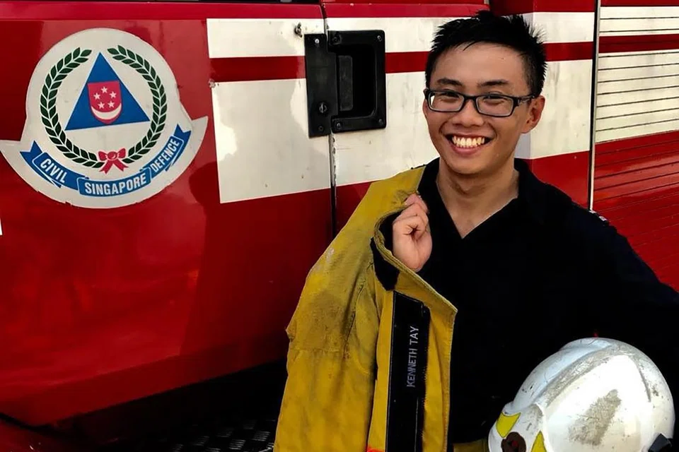 SCDF regular officer, 30, dies after fighting fire on board marine ...