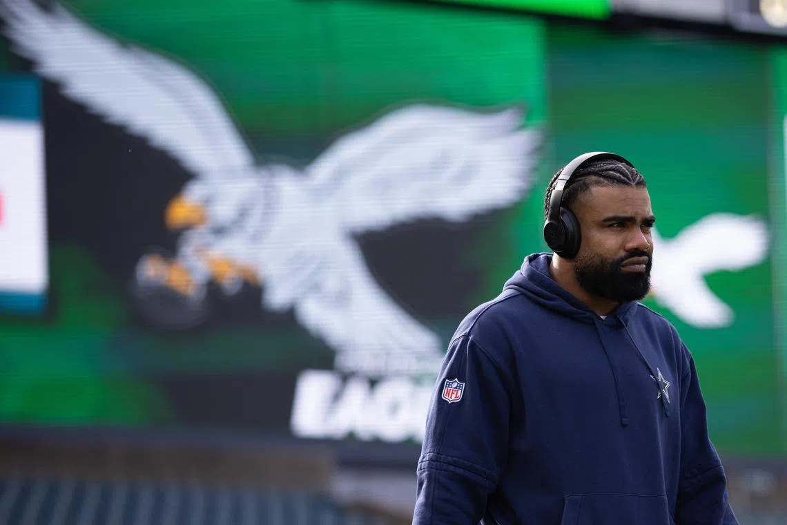 Cowboys release veteran RB Ezekiel Elliott | The Straits Times