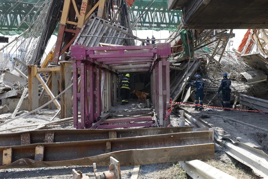 At least 5 dead after bridge under construction in Bangkok collapses ...