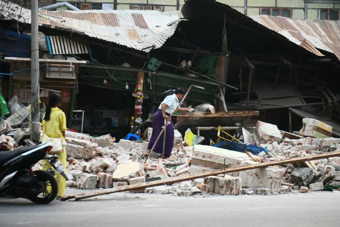 Aftershocks rattle Mandalay as rescuers search for survivors in Myanmar ...