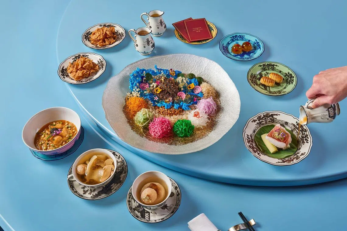 Food Picks: Slithery yusheng at Summer Pavilion | The Straits Times