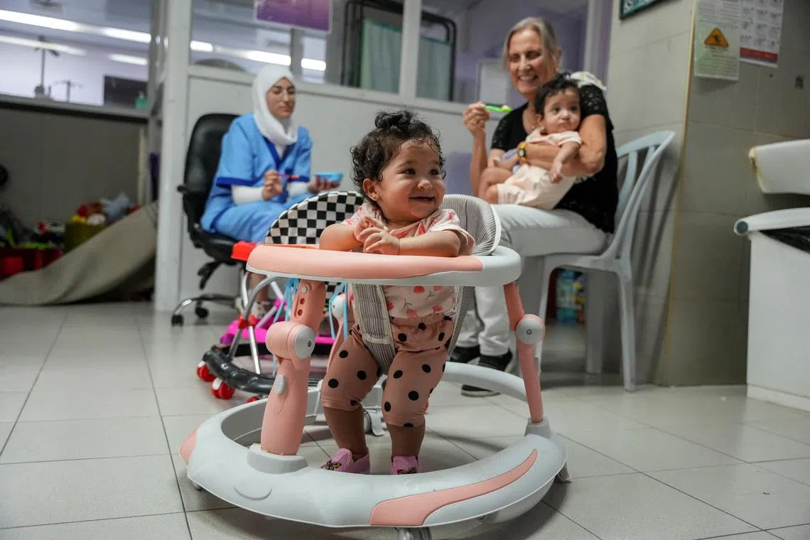 Mother in Gaza longs for triplets in Jerusalem hospital | The Straits Times