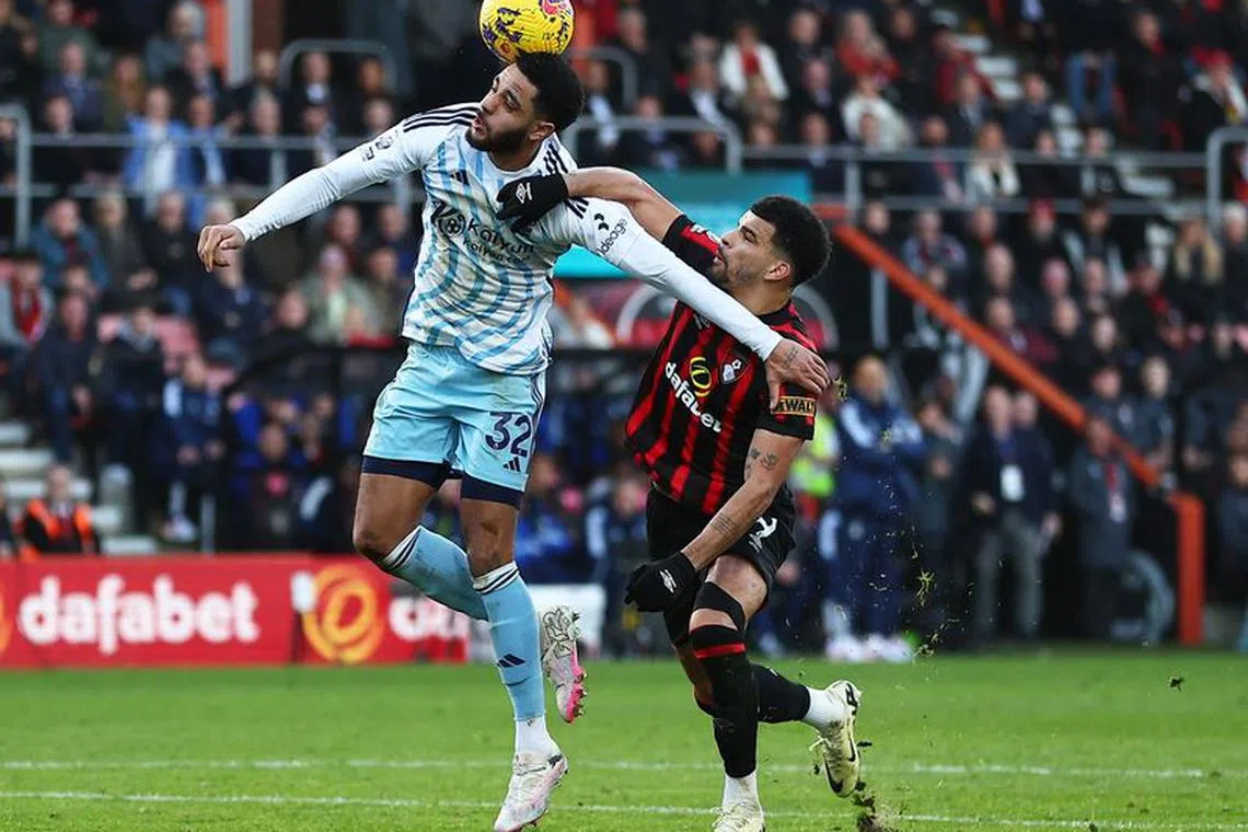 Hudson-Odoi stunner earns Forest draw at 10-man Bournemouth | The ...