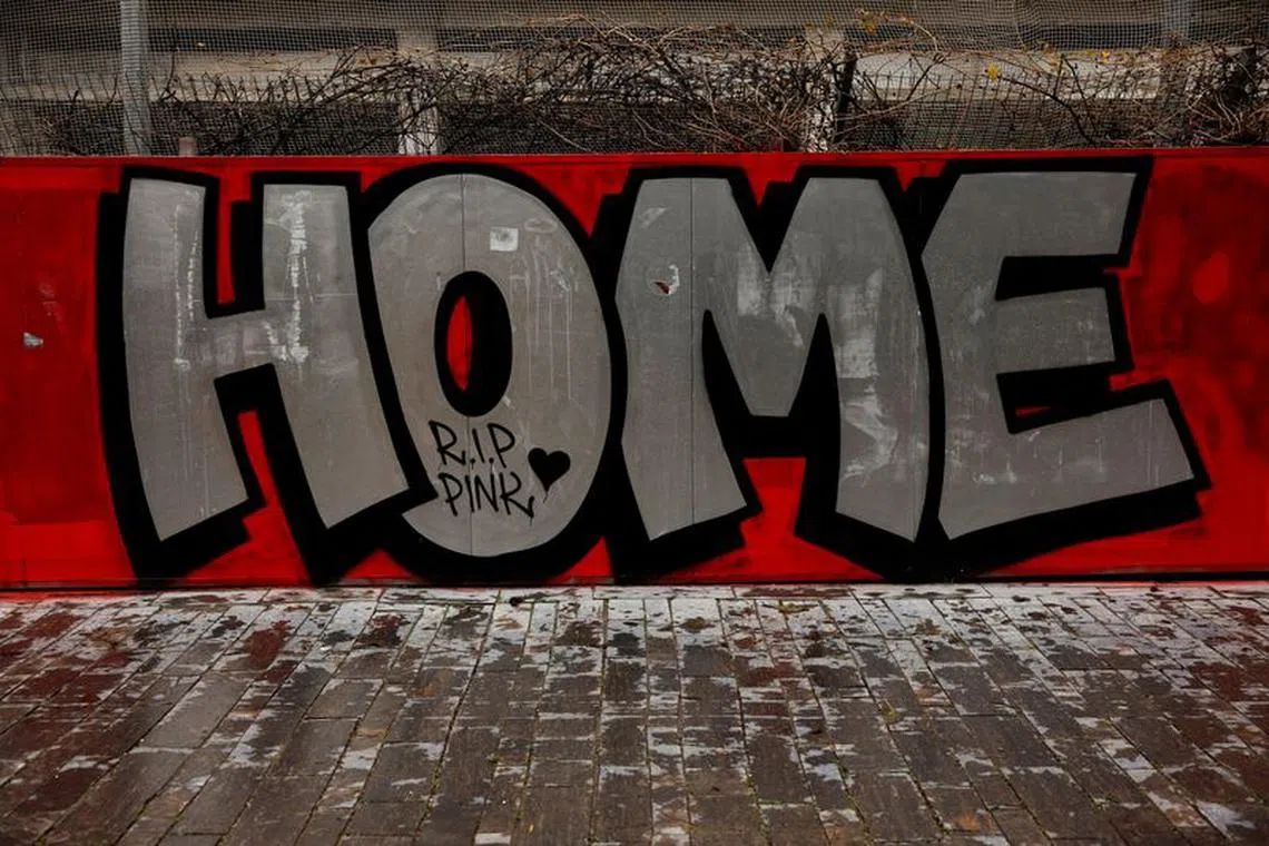 In Tel Aviv graffiti and posters, the ebb and flow of hopes for ...