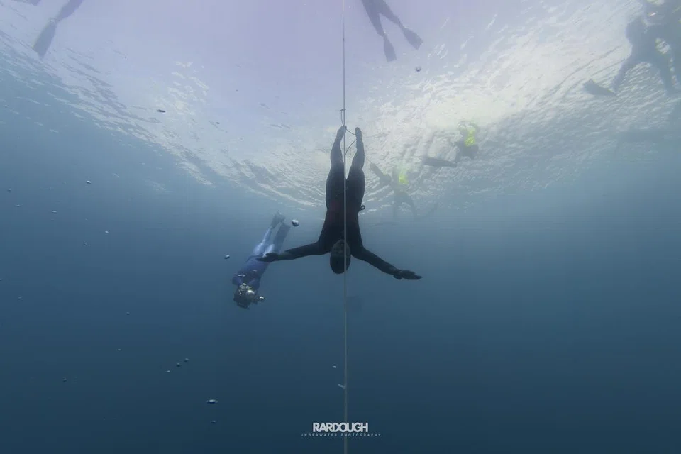 Patricia Ong weathers storm to set two national freediving records in ...