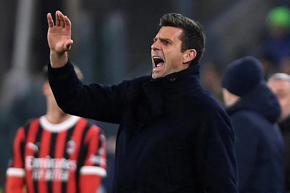 Juventus need more from their strikers, says Motta after Champions ...