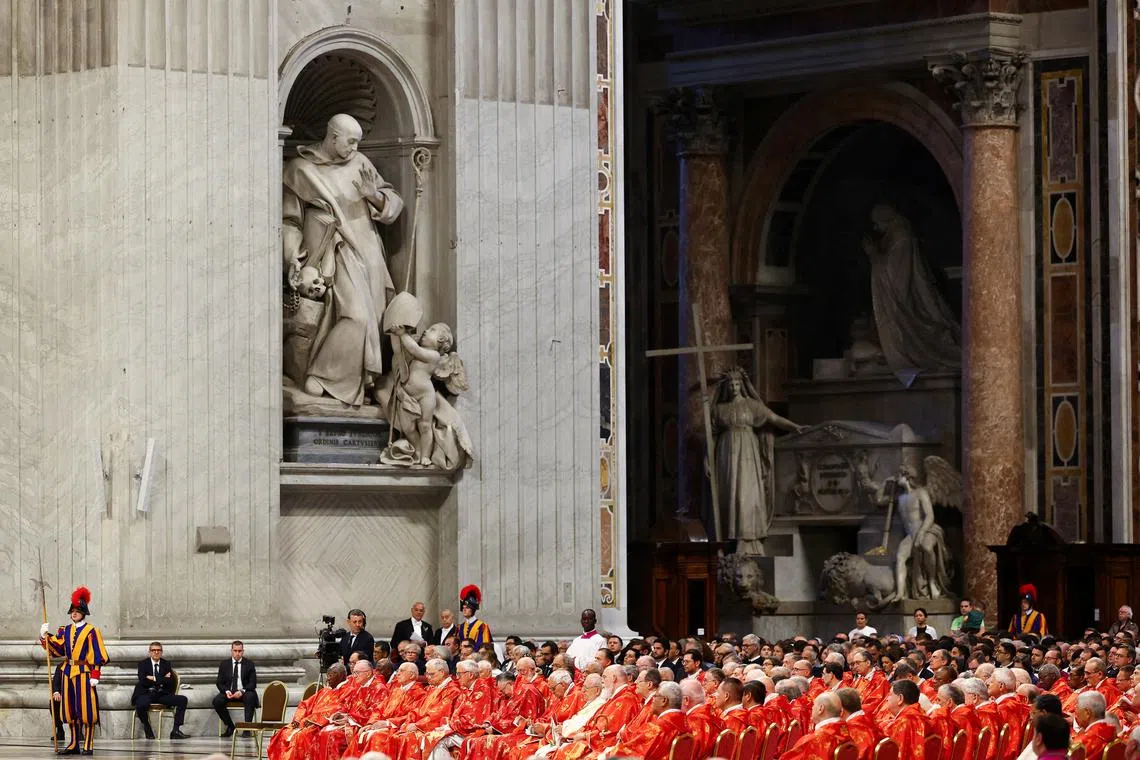 What is a Roman Catholic conclave and who takes part? | The Straits Times