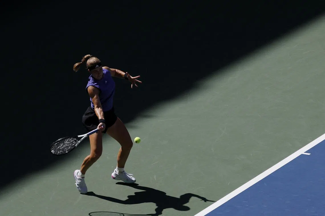 Muchova having fun at US Open with throwback style | The Straits Times