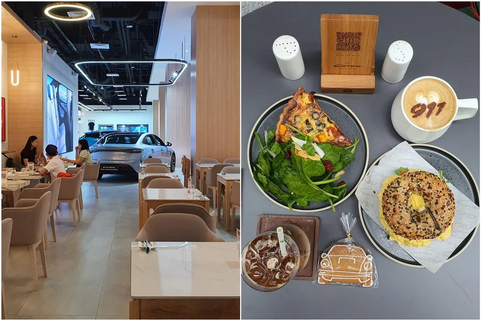 Take your taste buds for a spin at car showrooms offering more than ...