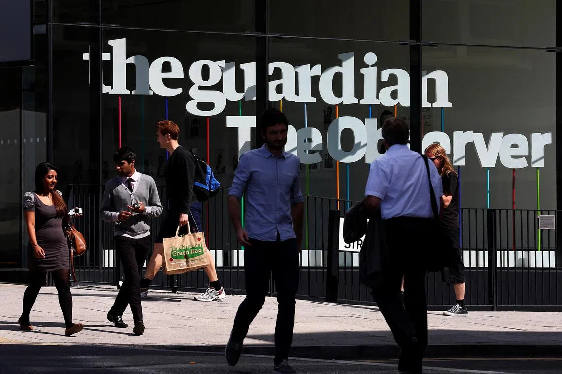 Britain’s Guardian sells The Observer, world’s oldest Sunday newspaper ...