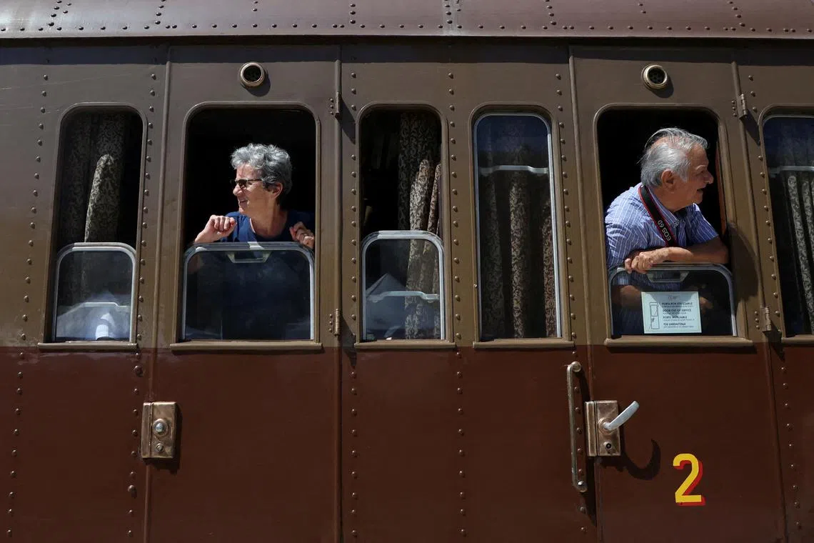 Italy's vintage trains lure tourists off beaten track | The Straits Times
