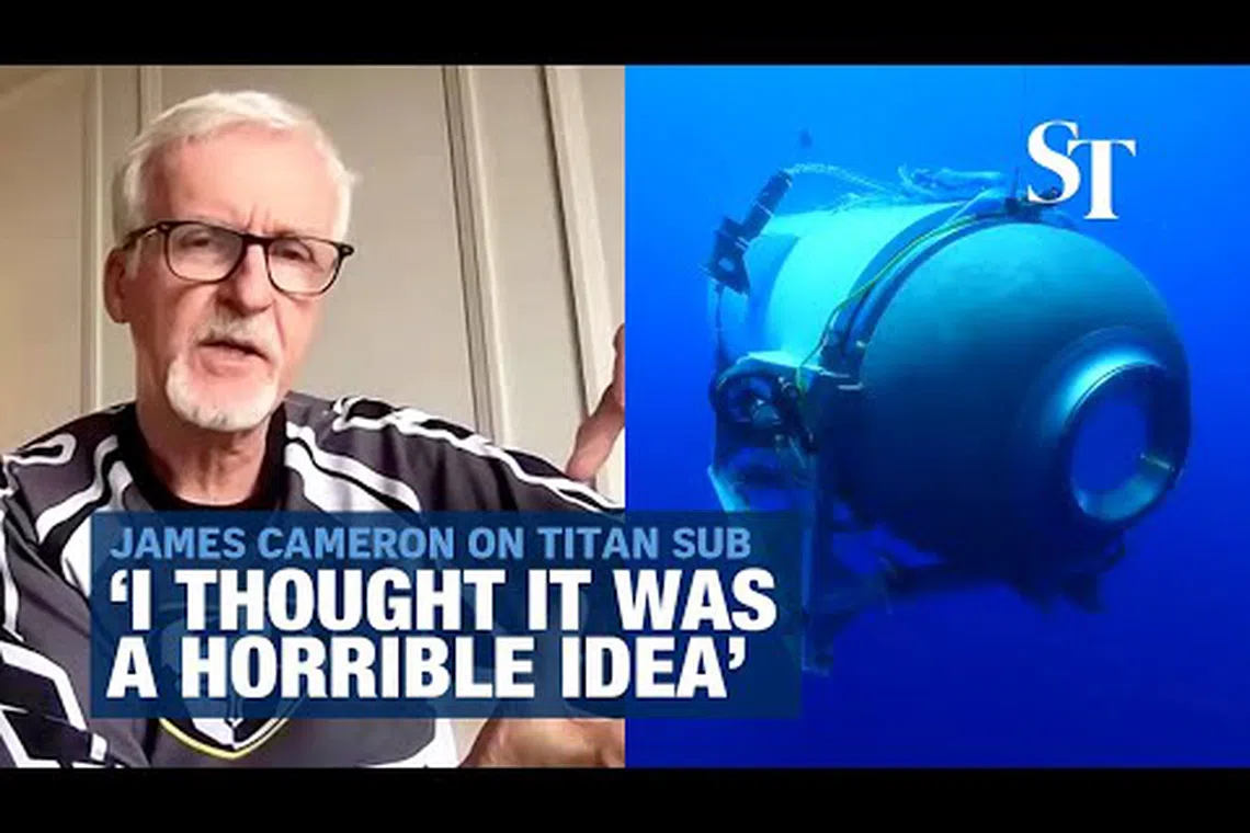 Director James Cameron says Titanic submersible warnings ‘went unheeded ...