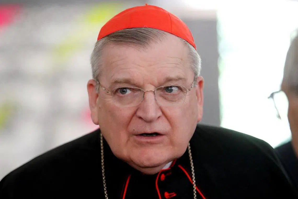Conservative Cardinal Burke says he is 'still alive' after rare pope ...