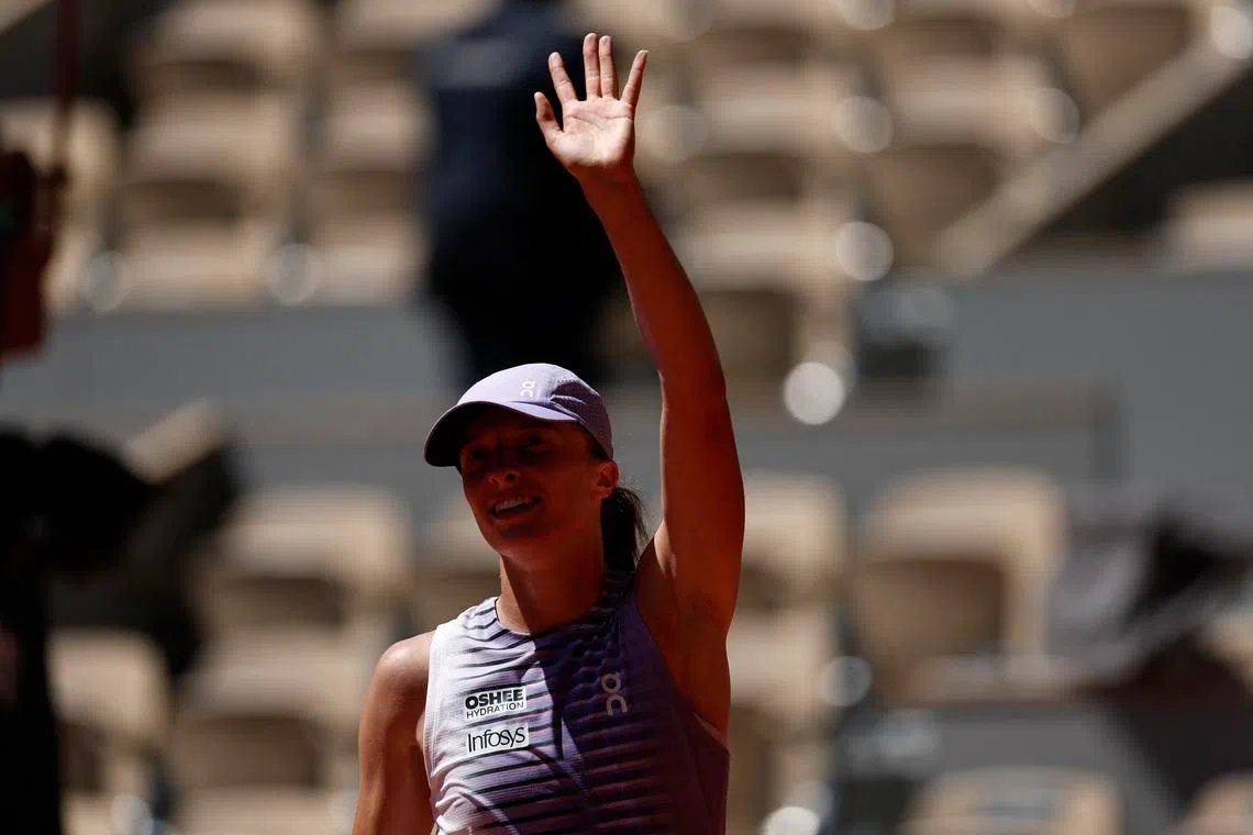 French Open day six | The Straits Times