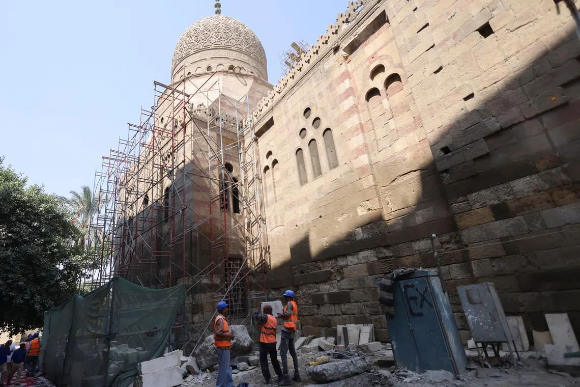 Egypt, US inaugurate renovations in Historic Cairo | The Straits Times