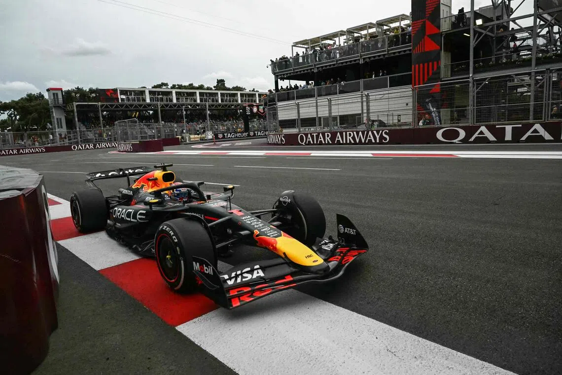 Red Bull’s Max Verstappen looking forward to Singapore GP ‘challenge’ after Azerbaijan win | The ...