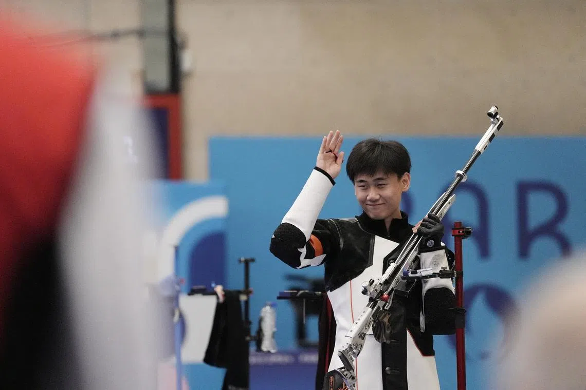 Shooting-China's Liu wins men's 50m rifle 3 positions gold | The ...