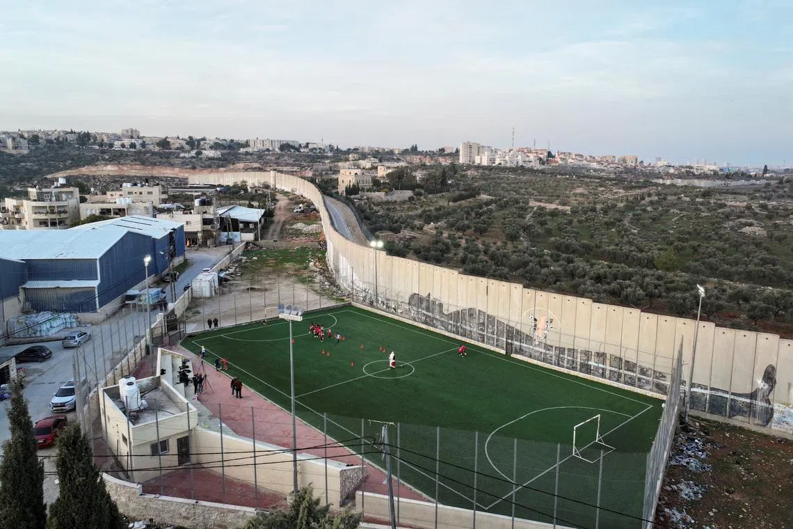 The West Bank soccer field slated for demolition by Israel | The ...