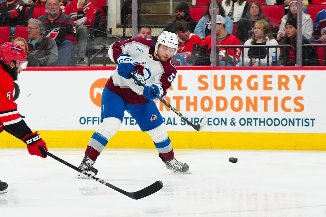 Avalanche, Sharks swap goalies in four-player deal | The Straits Times