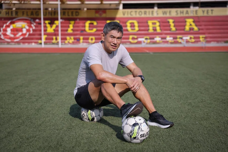 VJC’s Tan Yew Hwee wears double hats as football and cross-country ...