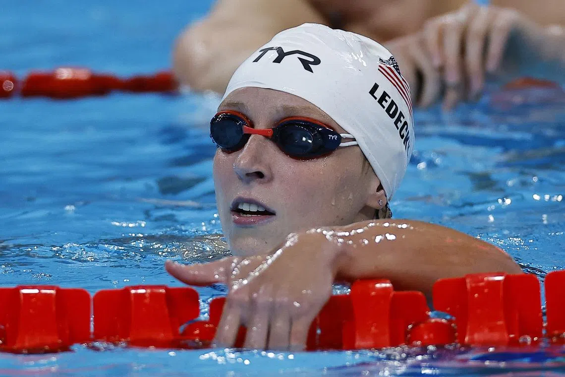 Swimming-Ledecky sets up 400m showdown with champion Titmus | The ...