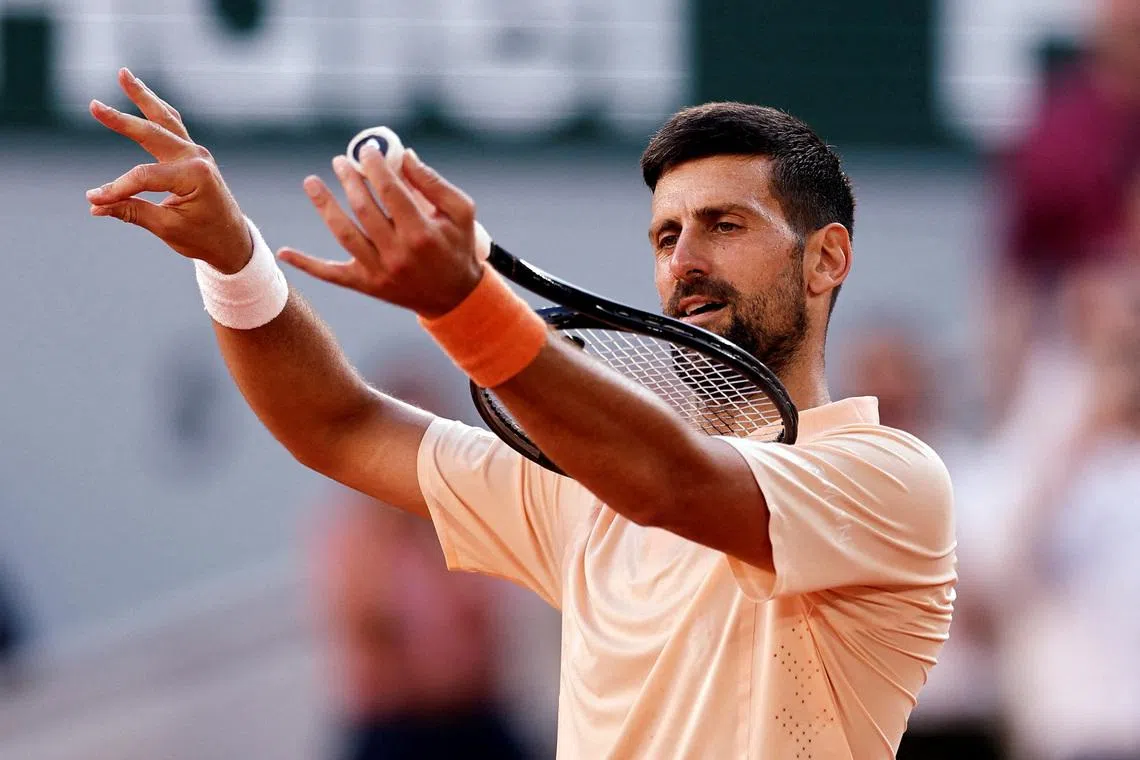 Djokovic battles past French hope Royer to reach third round | The ...