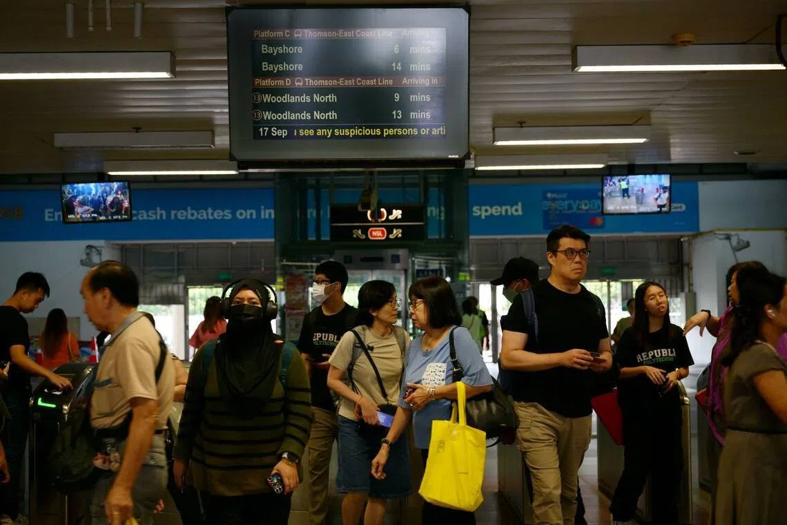 Latest MRT | The Straits Times