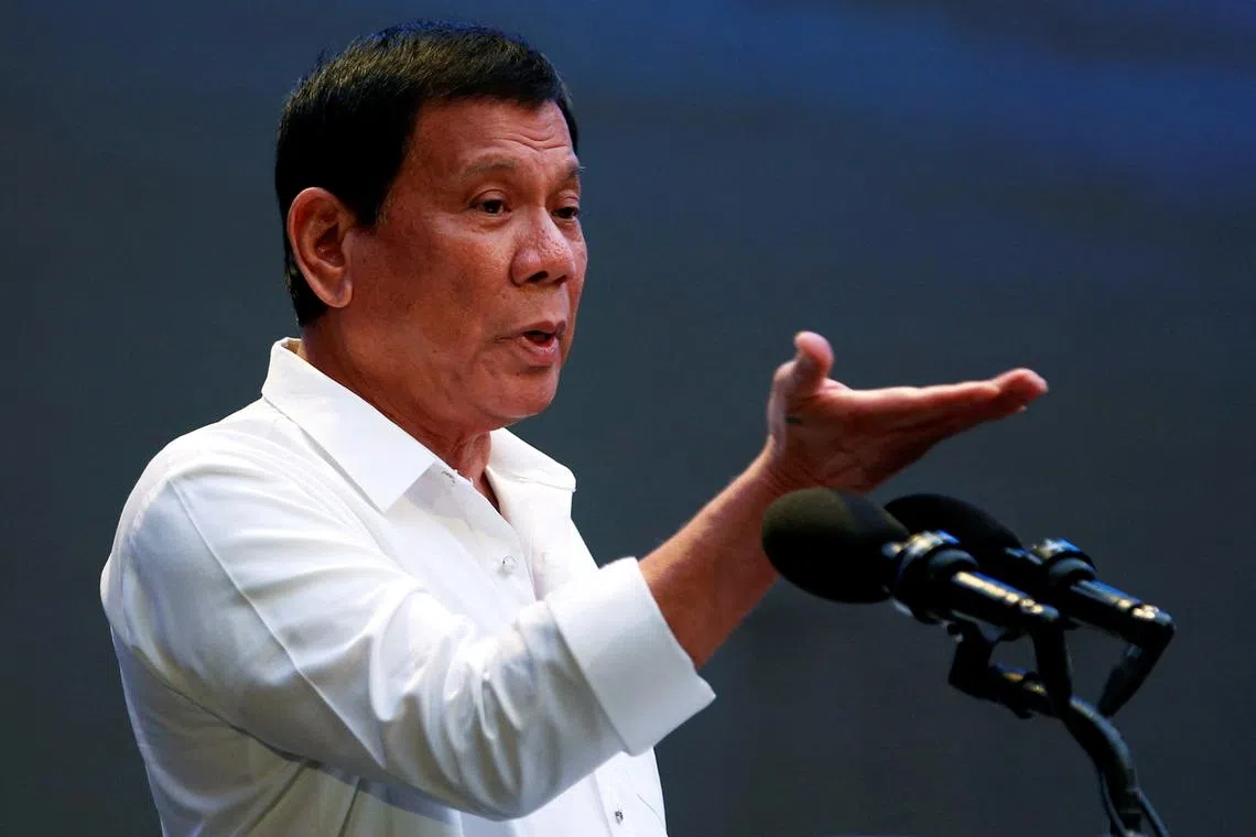 Ex-Philippine President Duterte says ICC should 'hurry up' on drug war ...