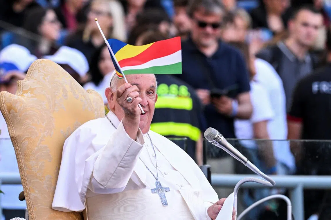 Pope kicks off 'World Children's Day' at Rome's Olympic Stadium | The ...