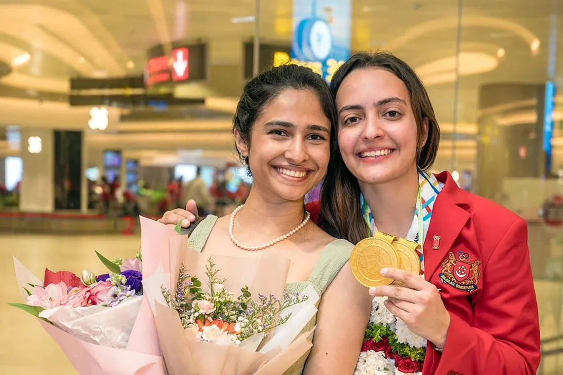 Fencer Amita Berthier’s Golden Comeback at SEA Games 2025, Lifestyle, Tabla
