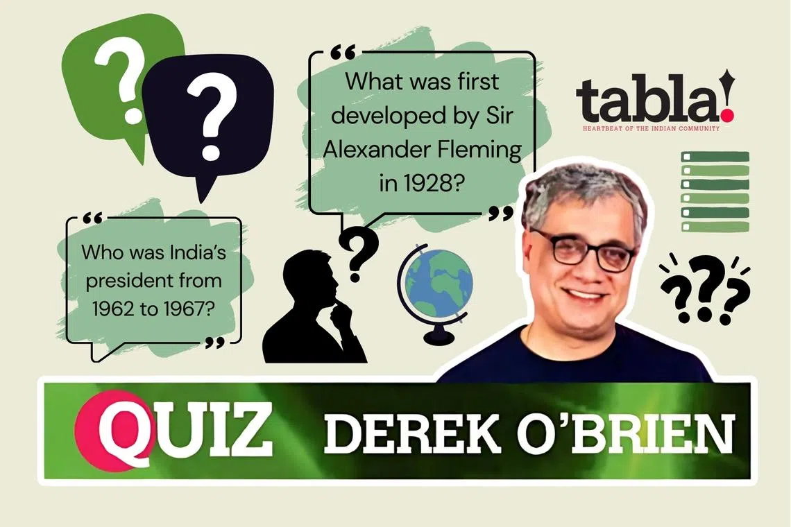 Derek O’ Brien Quiz for the Week of Jan 16, Lifestyle, Tabla