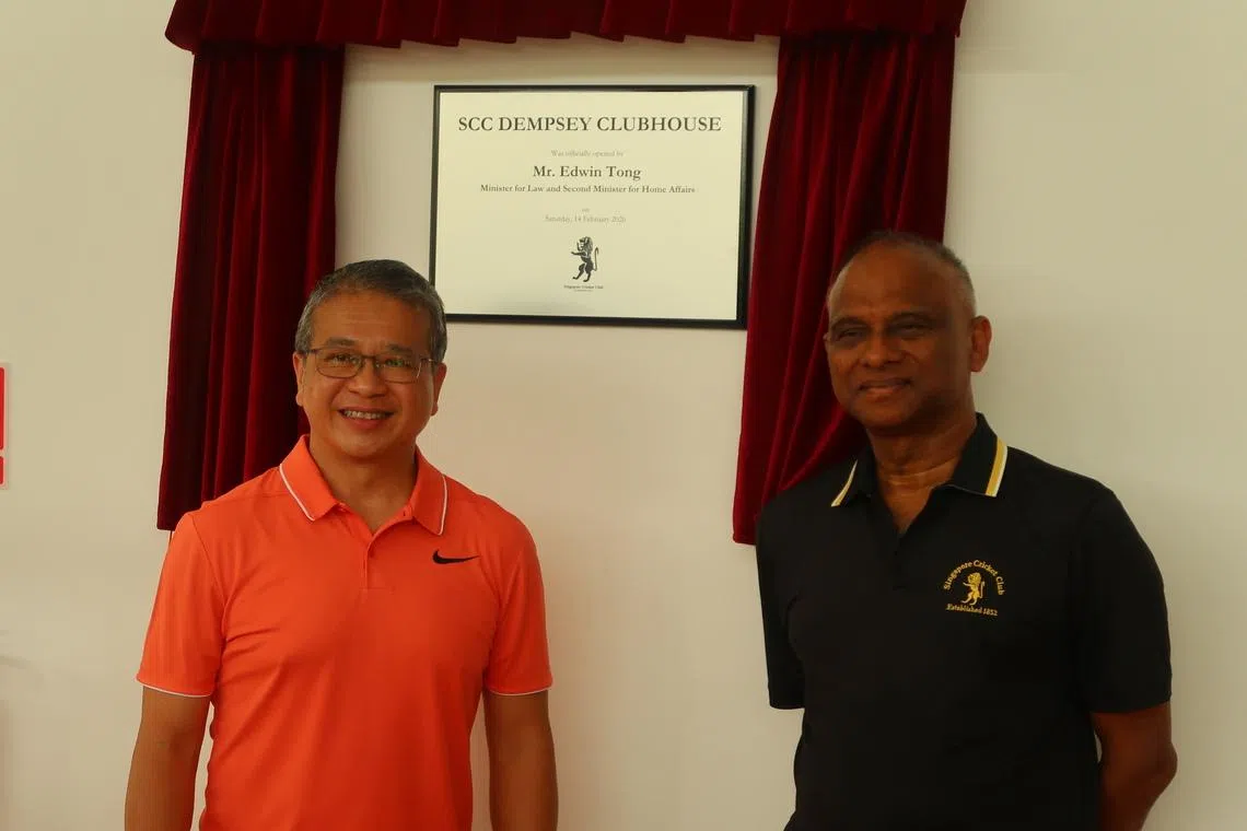 Singapore Cricket Club Unveils Upgraded Dempsey Sports Centre ...