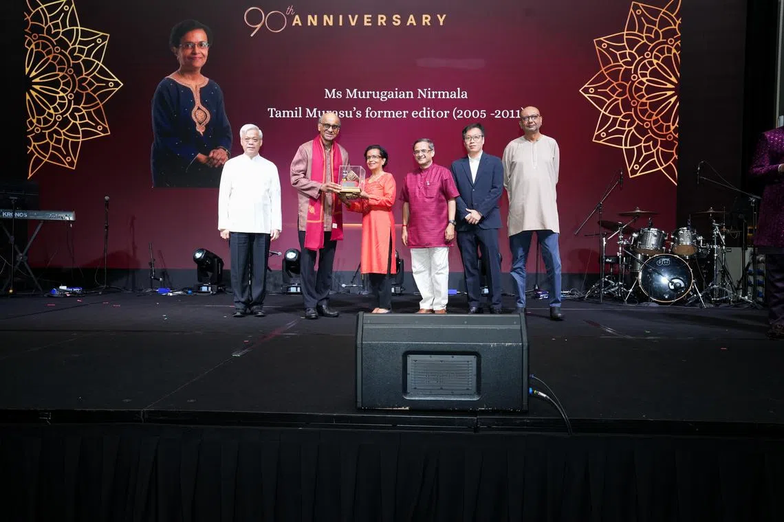 Honouring Tamil Murasu’s Former Editors, Community, Tabla