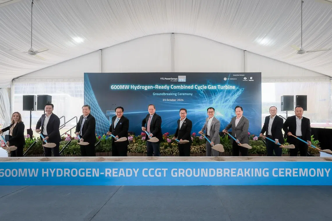 ஹைட்ரஜன் மூலம் மின்சாரம் தயாரிக்கும் பணிகள் தொடக்கம், சிங்க‌ப்பூர் ...