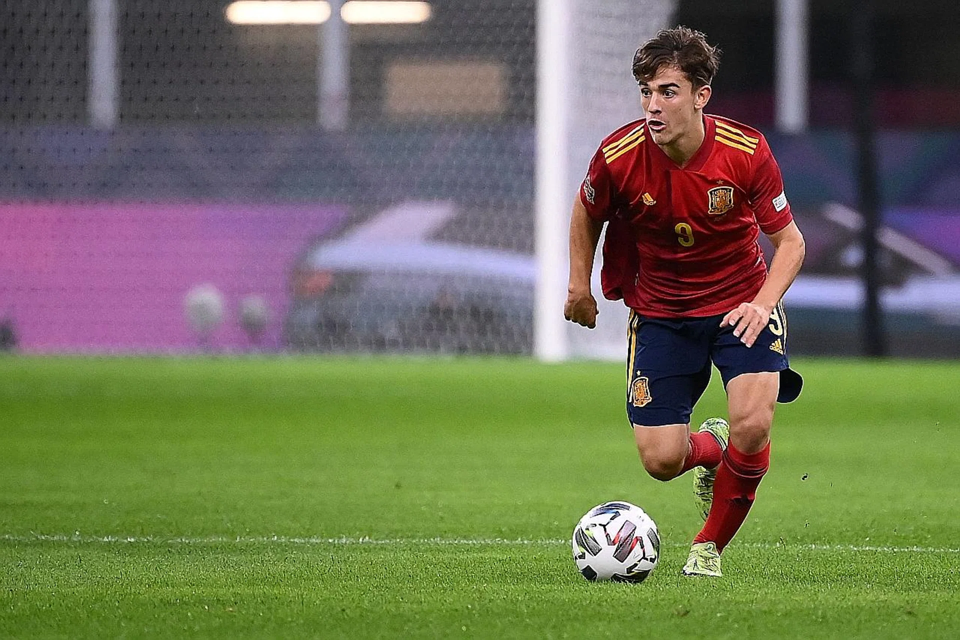 Savvy Gavi, 17, shines on..., Latest Sports News - The New Paper