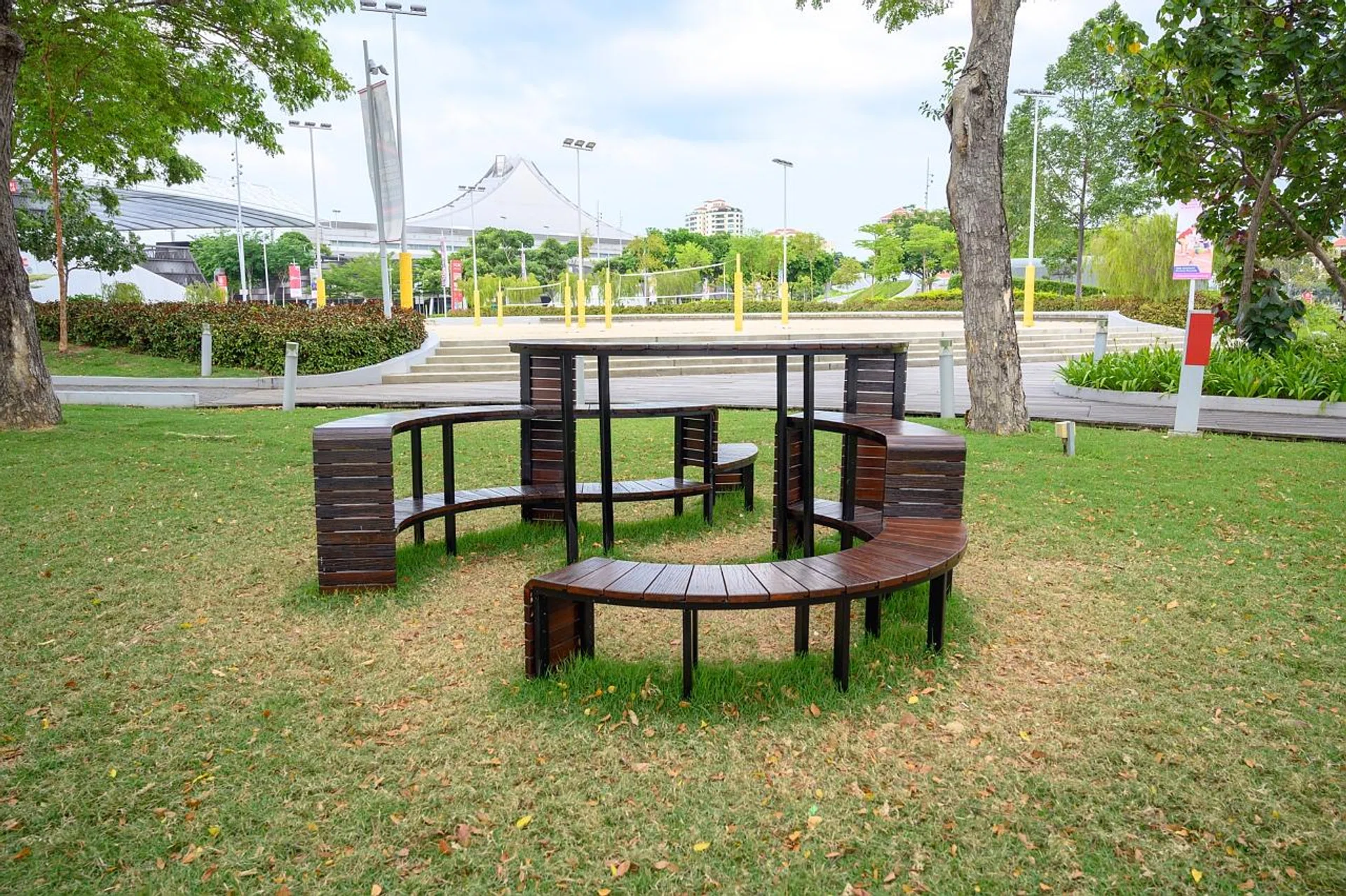 Benches from the former National Stadium re-imagined | The New Paper