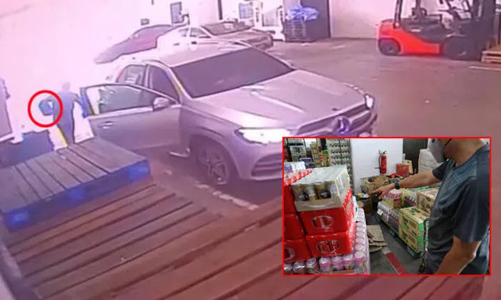 Mercedes driver takes box of Milo from warehouse, returns to pay $18 ...