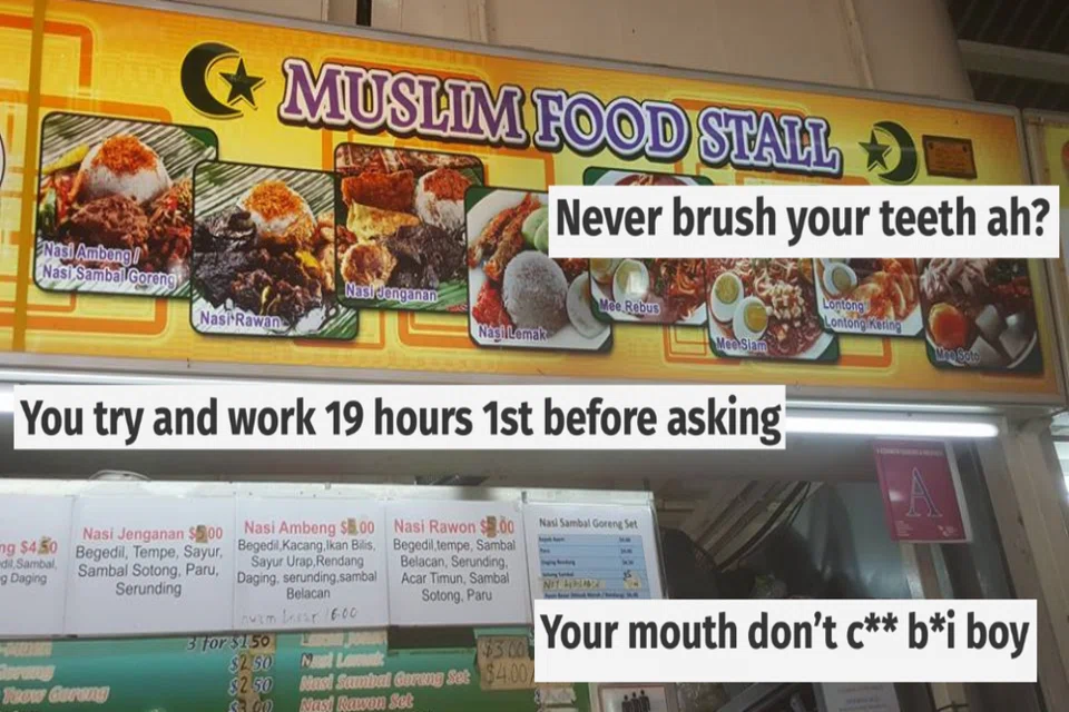 No criticism please: Muslim food stall in Marsiling slams customers for ...