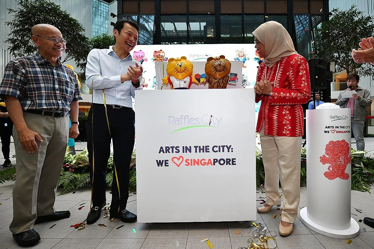 President launches Singa exhibition | The New Paper