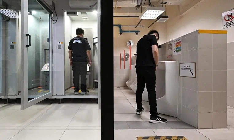S'pore Prison Service trialling automated urine collection and ...