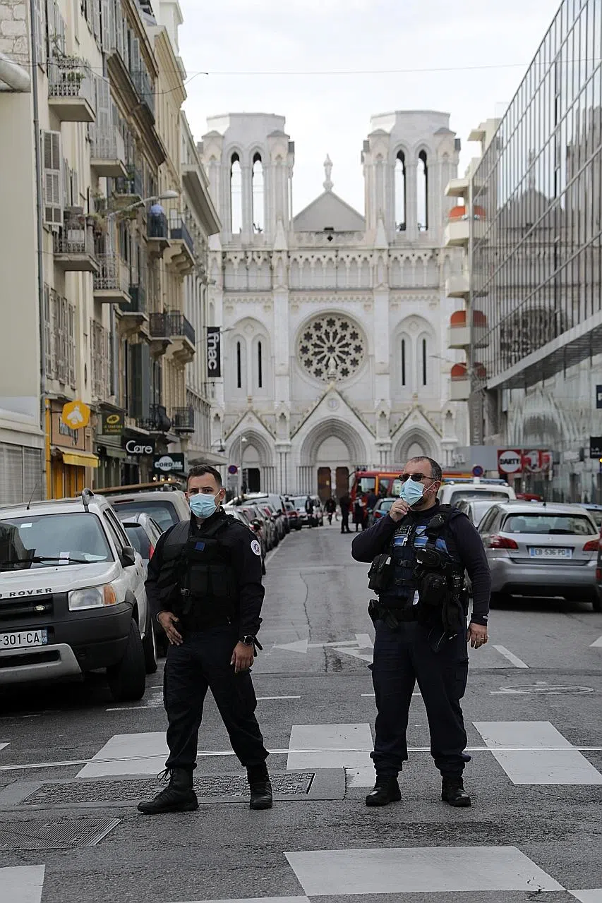 Church sexton among 3 killed in terror attack in France | The New Paper