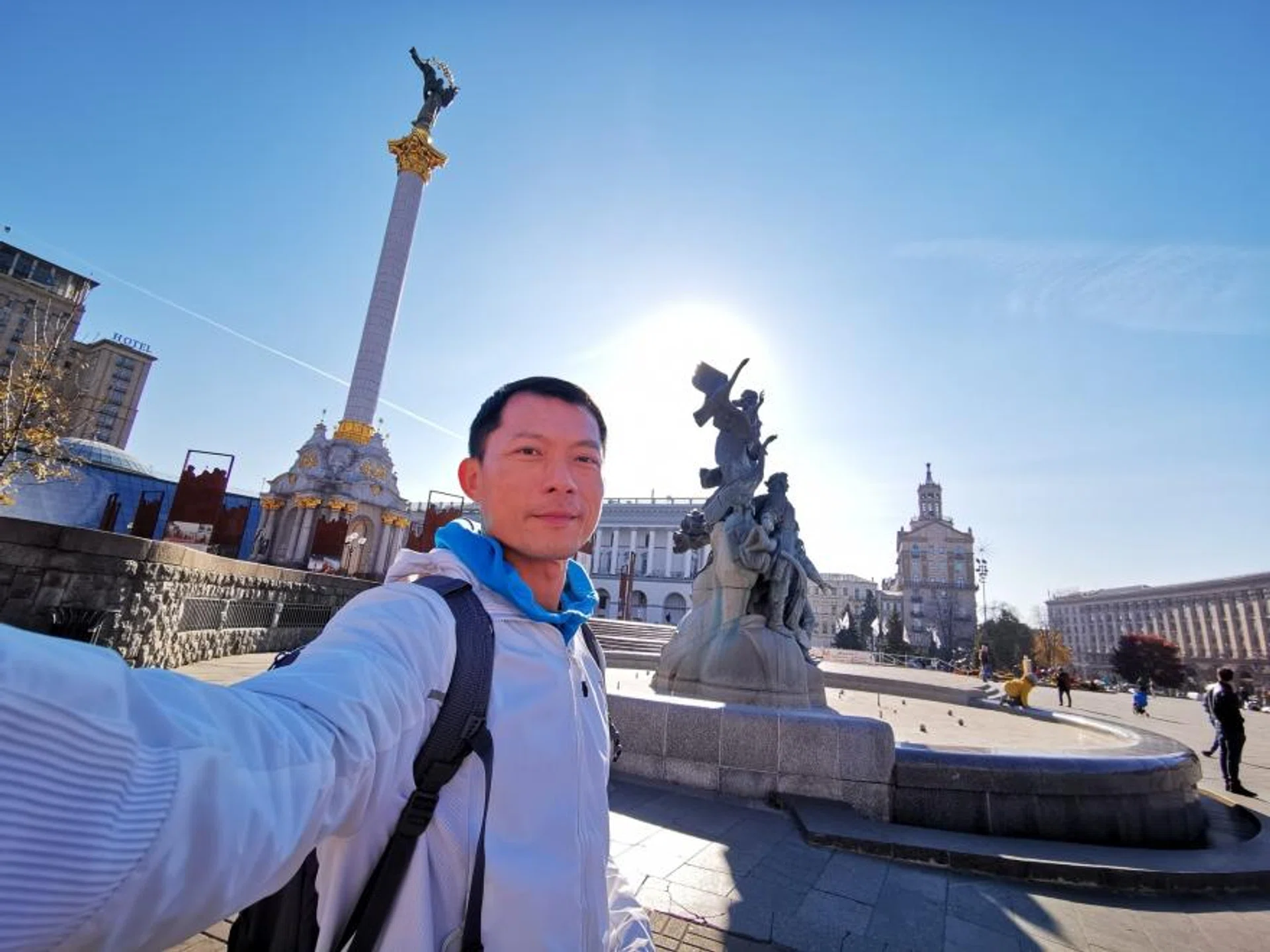 'The threat of war was close': ex-actor Ix Shen, who is in Kyiv ...