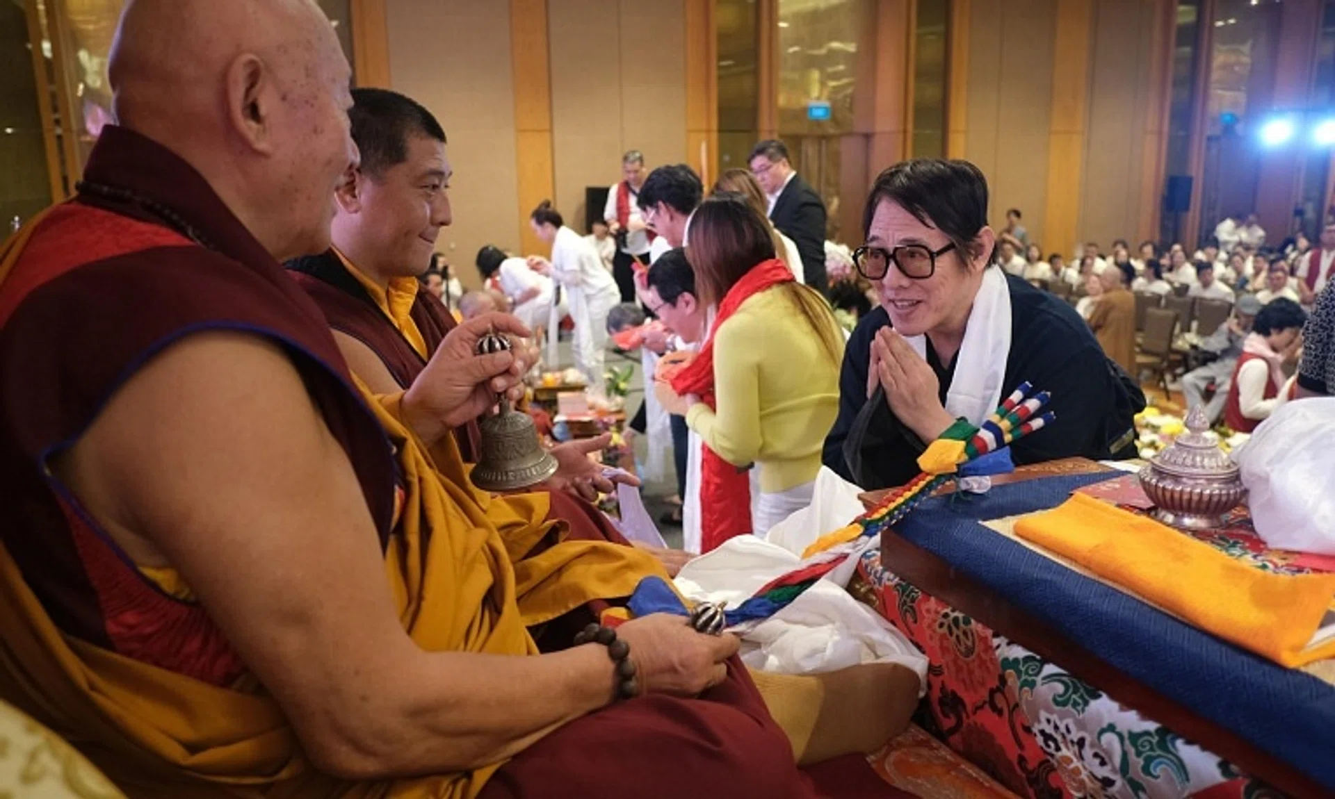 Jet Li attends Tibetan Buddhist event in Singapore | The New Paper
