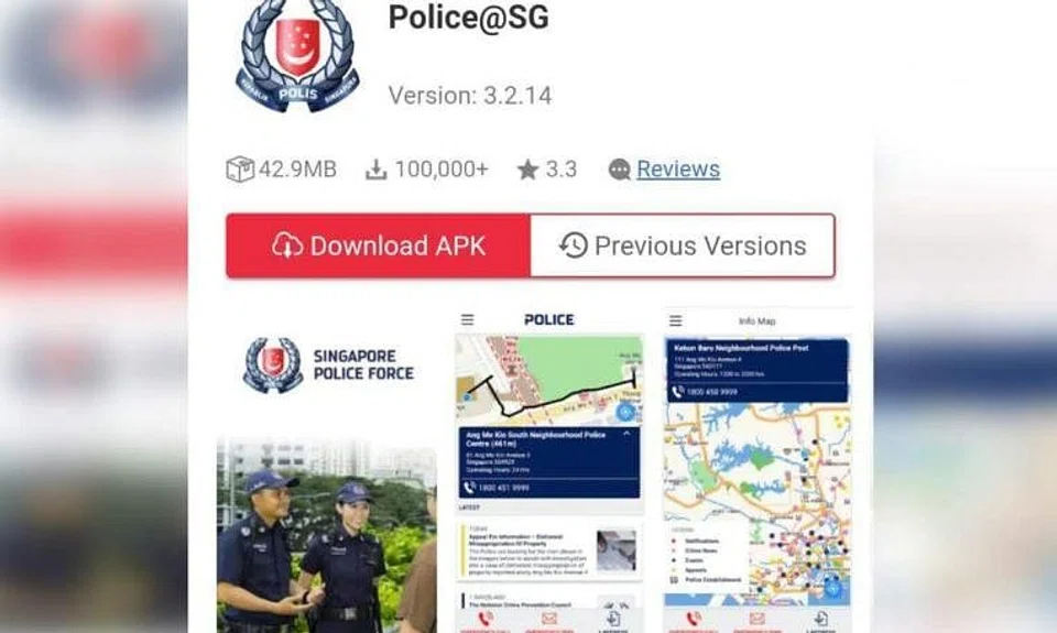 Police report made against unofficial Police@SG app; public urged to ...