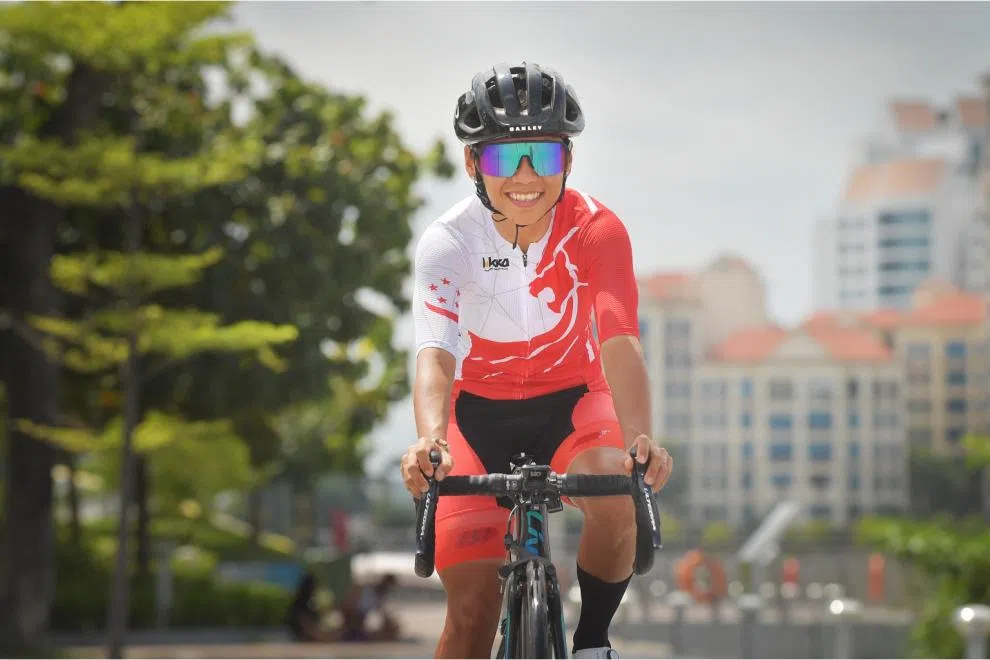 National cyclist Chelsie Tan..., Latest Sports News - The New Paper