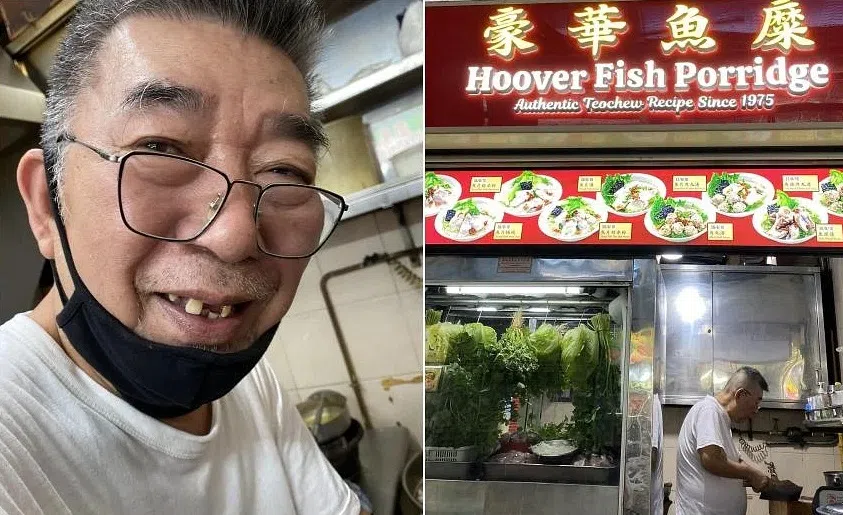 Hoover Fish Porridge hawker Yeo Cheng Huat dies at 76 | The New Paper