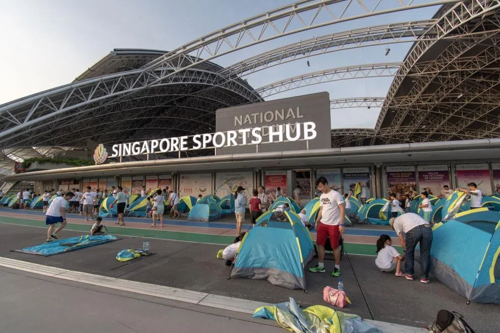 Bonding time at Singapore Sports Hub | The New Paper